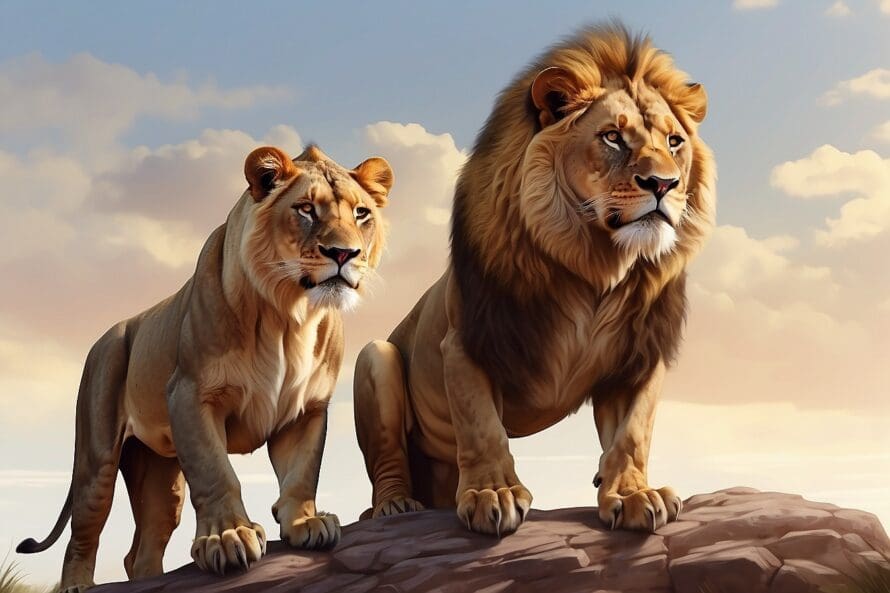 Lions: Interesting Facts for Kids about the King of the Jungle ...