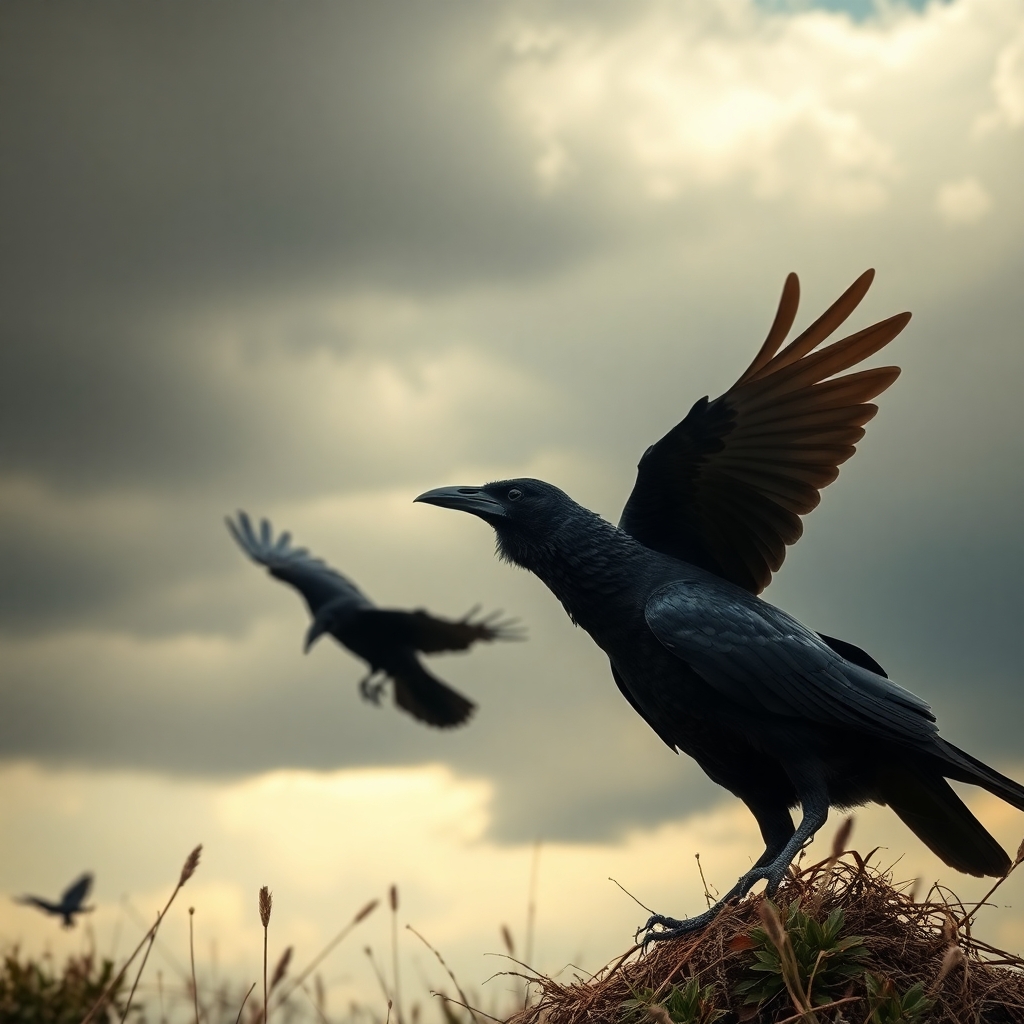 Crows: 10 Facts to Know about the Smart Black Bird - LearningMole