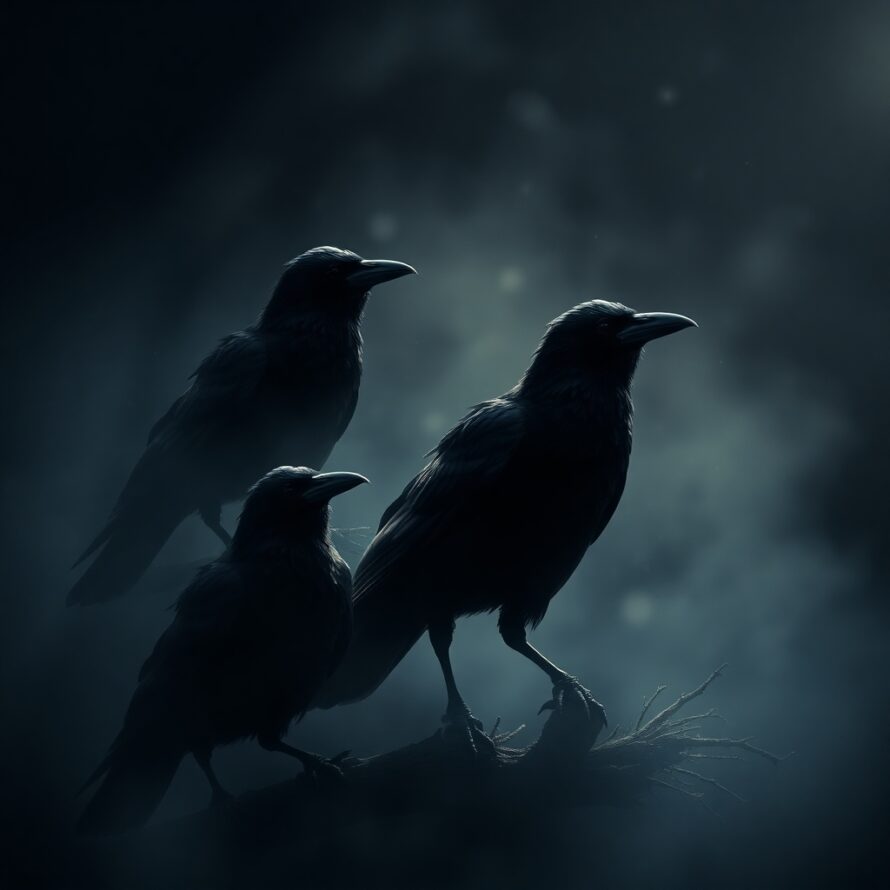 Crows: 10 Facts to Know about the Smart Black Bird - LearningMole