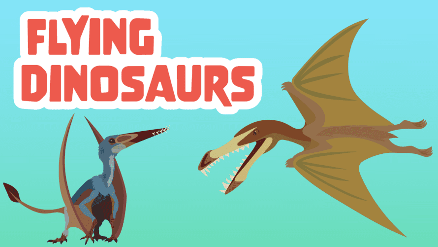 Flying Dinosaurs - LearningMole