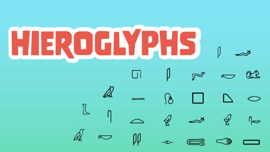 Hieroglyphs - LearningMole