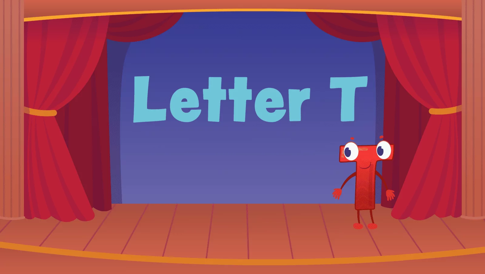 Letter T - LearningMole