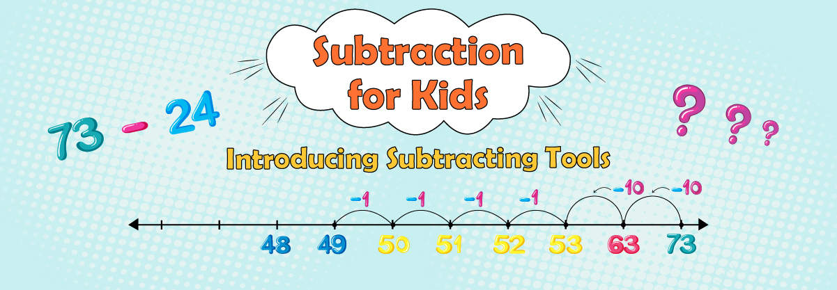 Subtraction for Kids 3 - Introducing Subtracting Tools - LearningMole