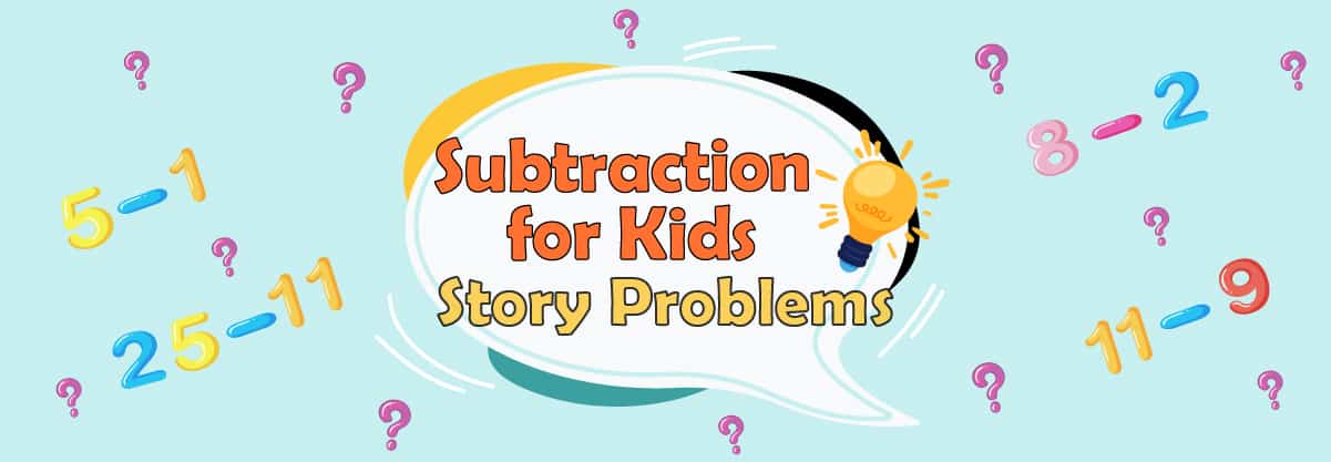 Subtraction for Kids 4: Story Problem Maths Mystery Unfolded