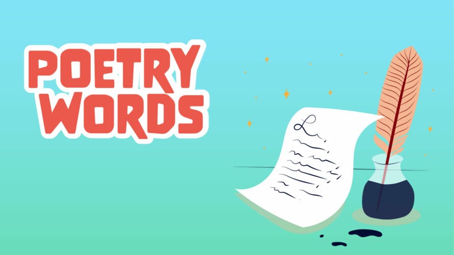Poetry words - LearningMole