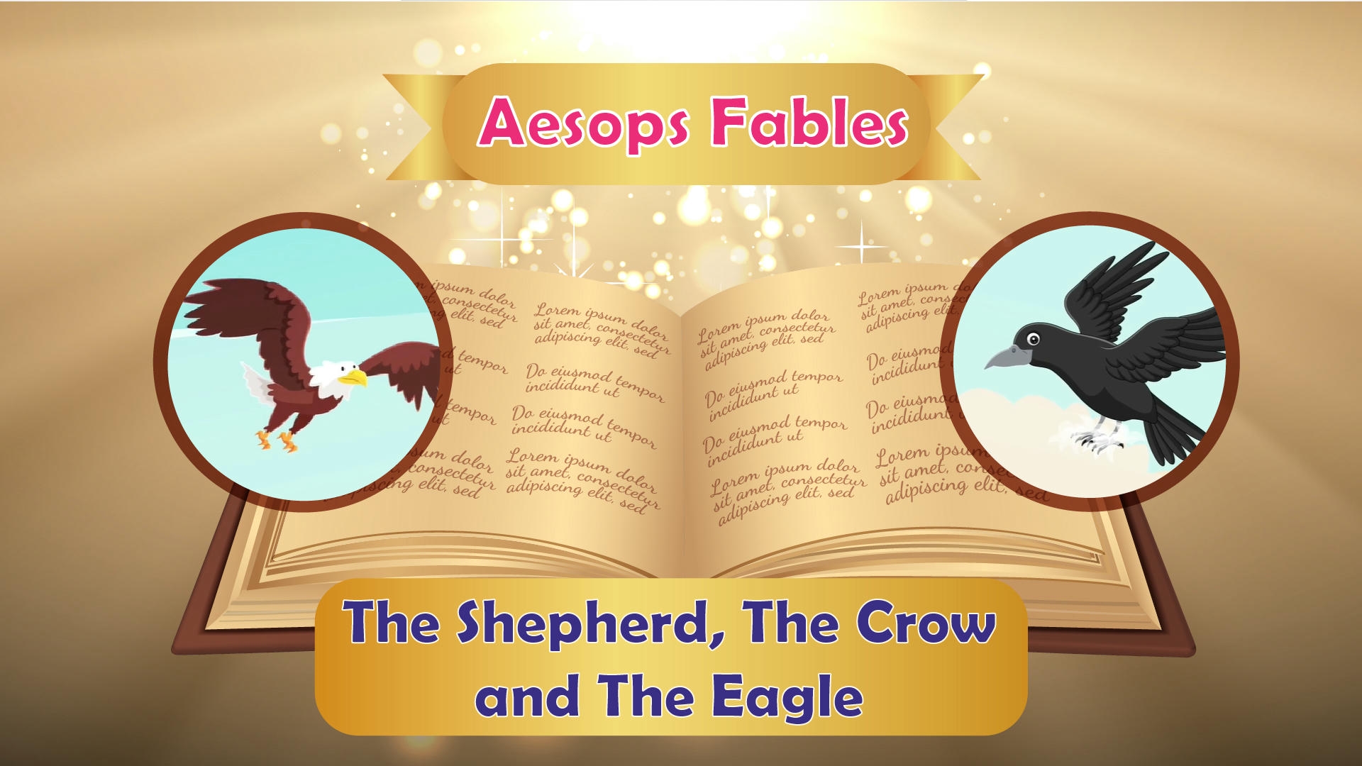 The Shepherd, the Crow and the Eagle - LearningMole