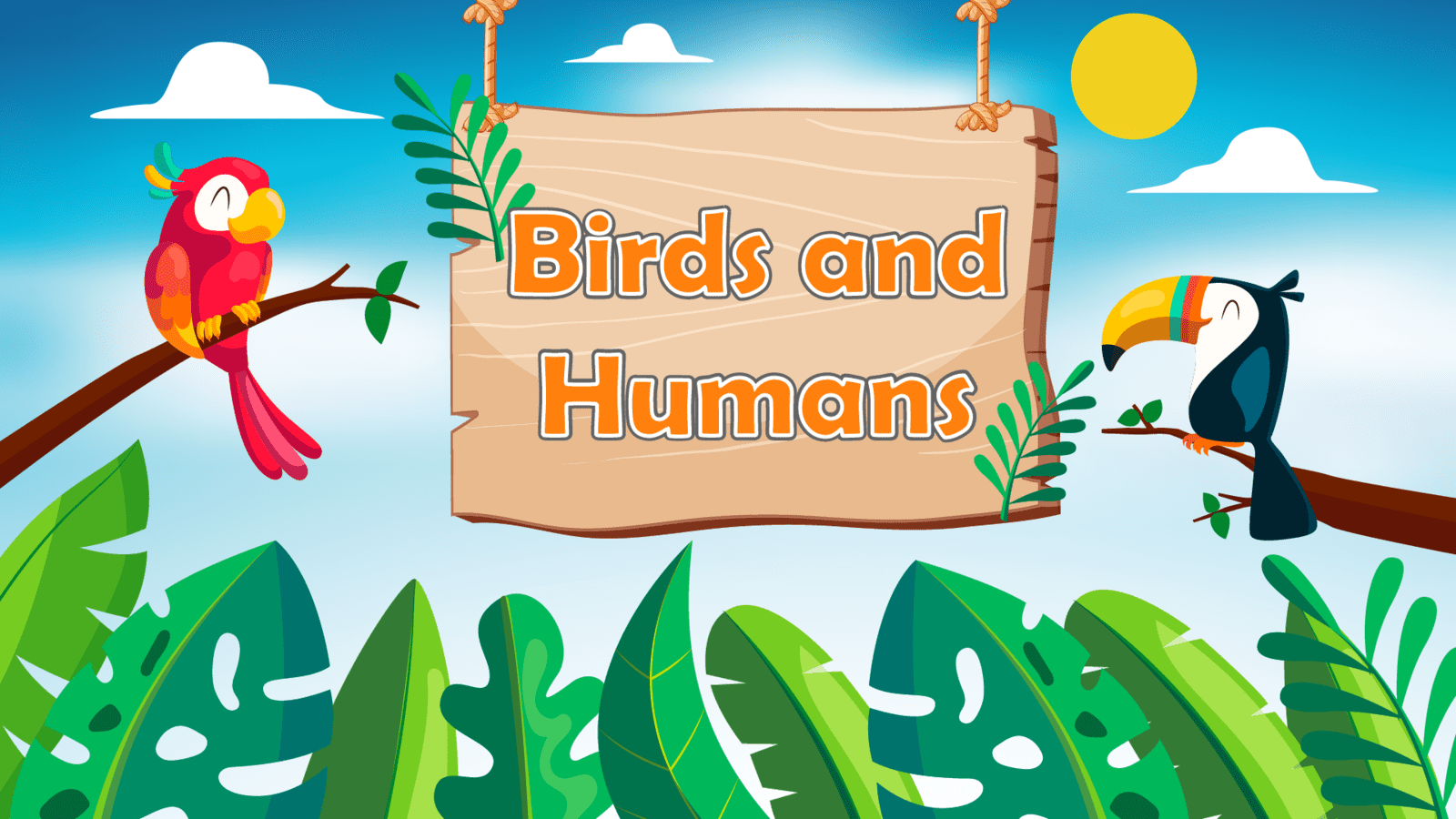 Birds and Humans - LearningMole