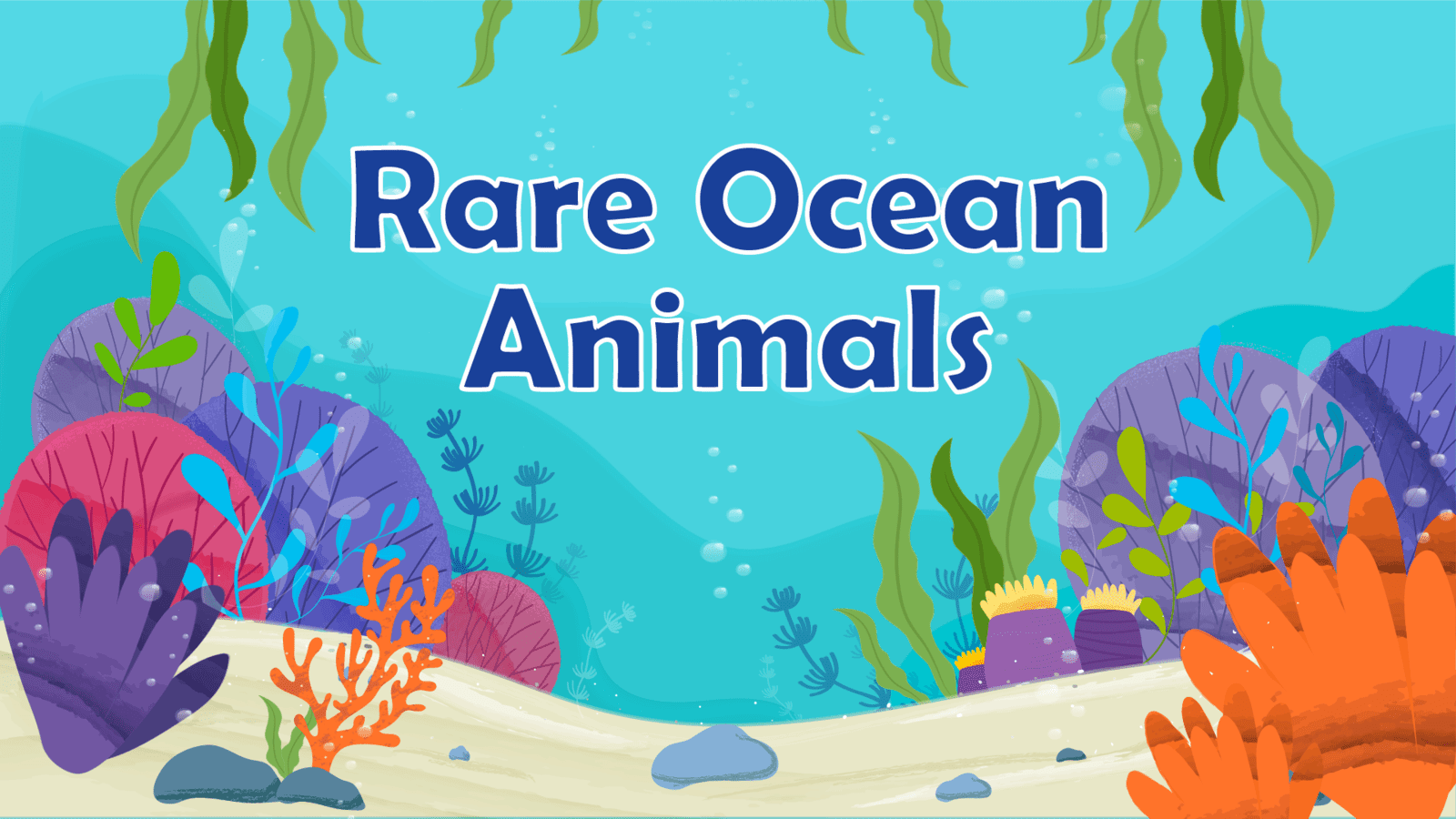 Rare Ocean Animals - LearningMole