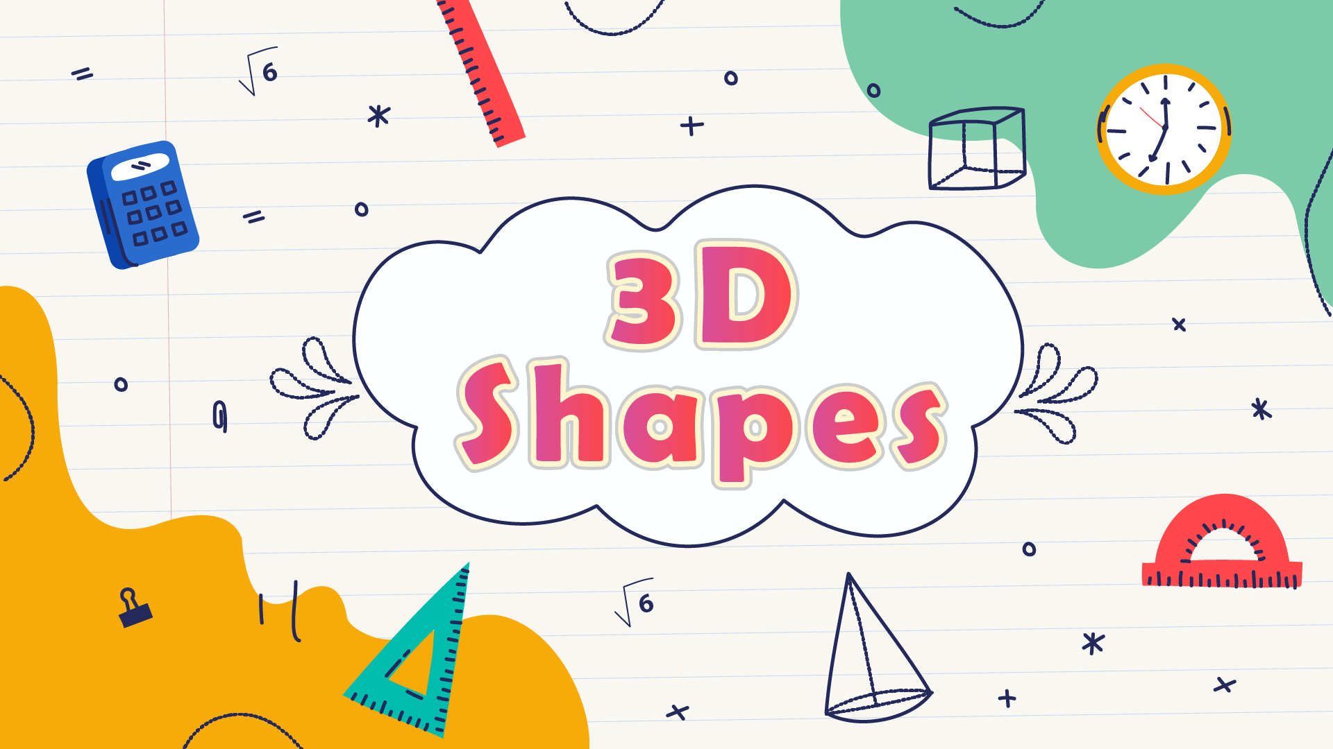 3d Shapes - LearningMole