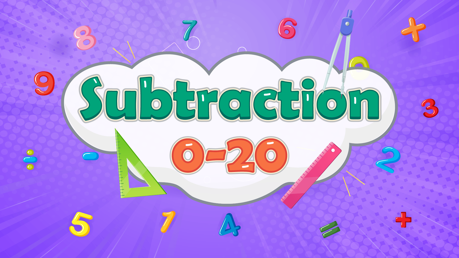 Subtraction 0-20 - LearningMole