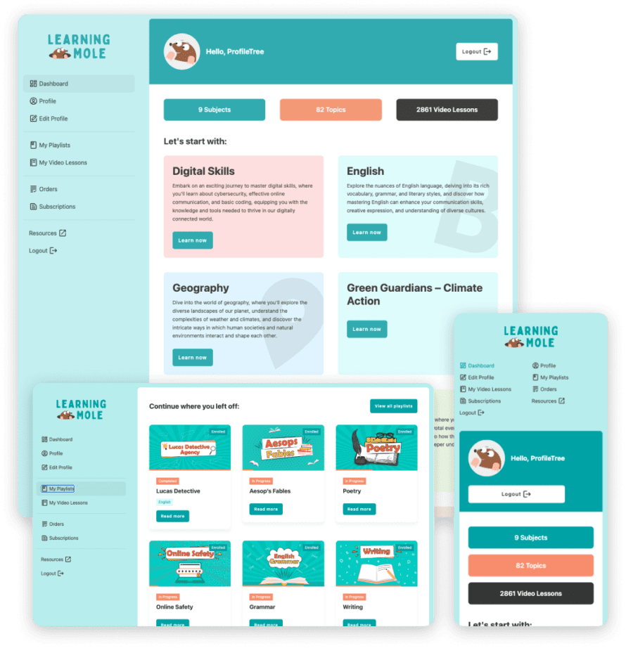 LearningMole Educational Resources - Open Your Eyes To Learning