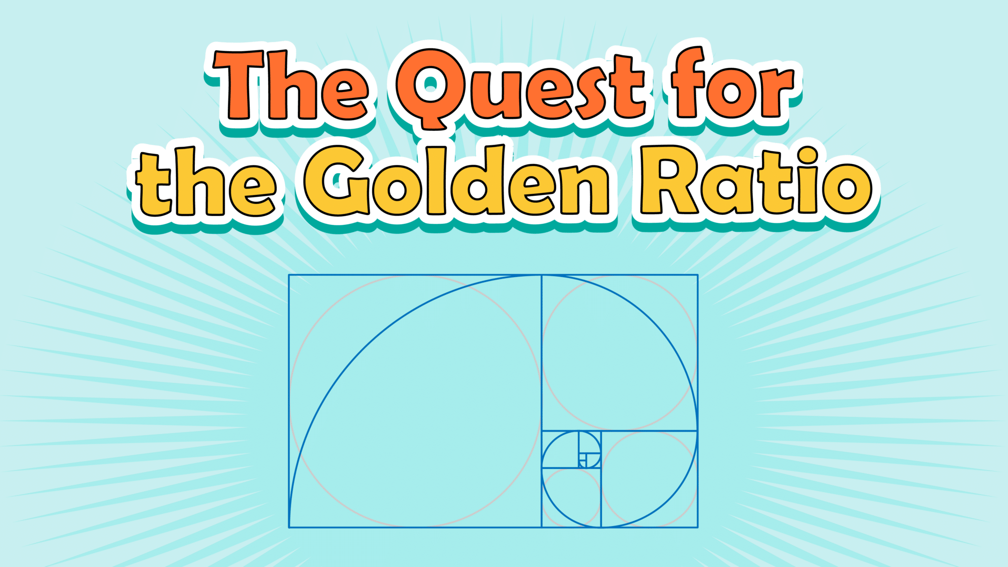 Golden Section Patterns Poster Golden Ratio For Creative Design Vector