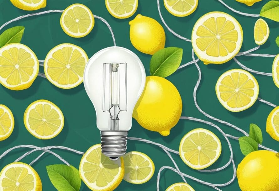 Lemon Battery Experiment: Lighting Up LEDs with Super Citrus Power ...