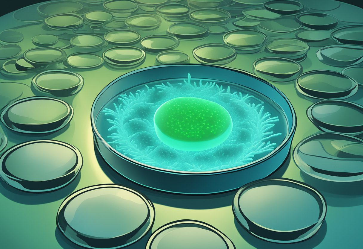 Glowing Bacteria: Bioluminescent Agar Art