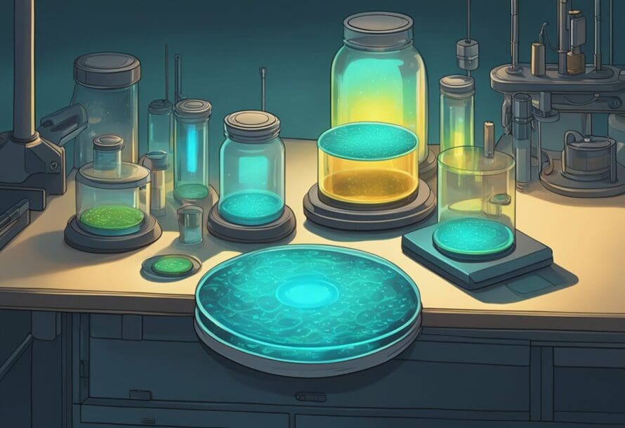 Glowing Bacteria: Bioluminescent Agar Art - Crafting Living Light Displays - LearningMole