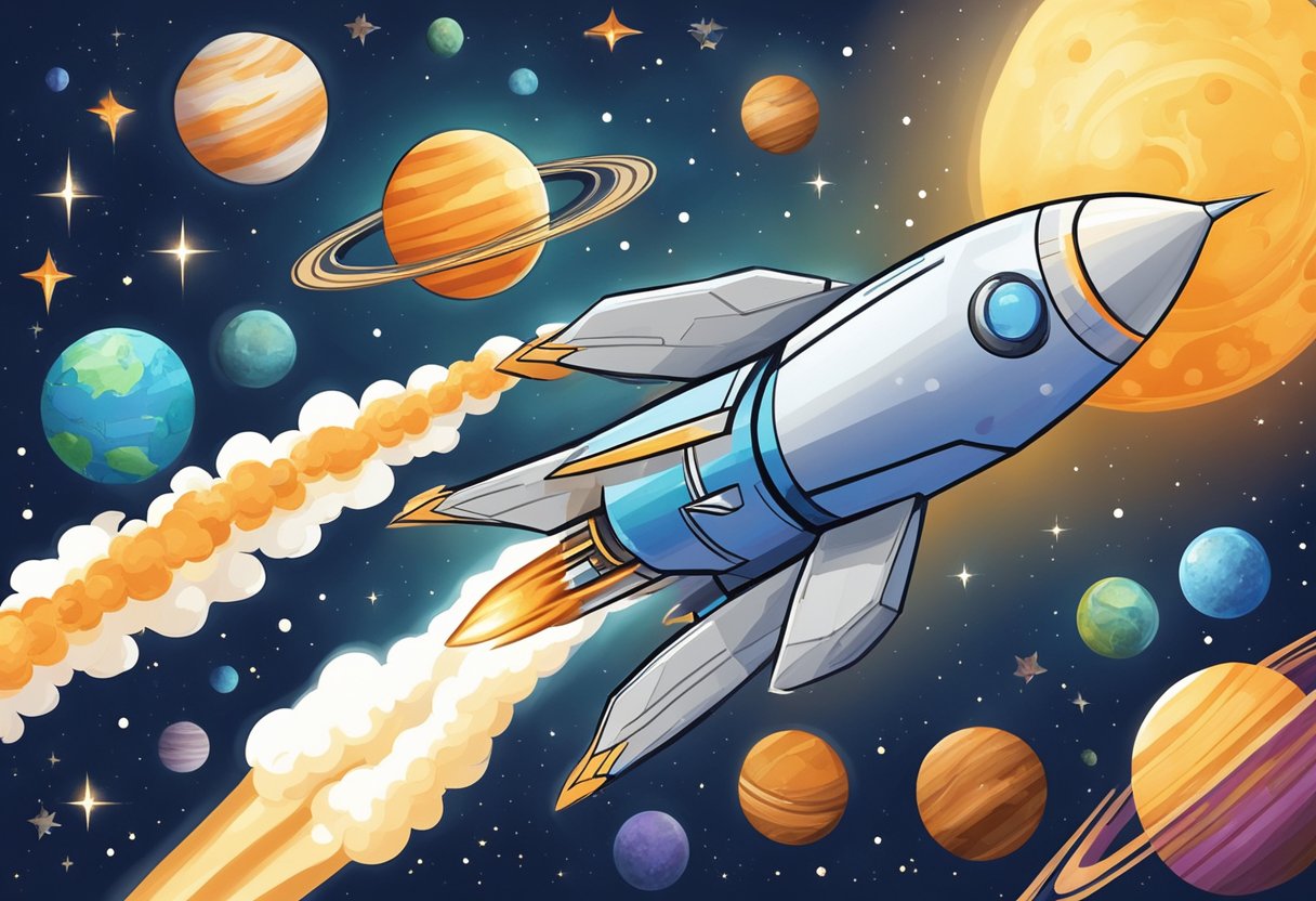 Career Research Rocketship - Amazing Future Possibilities