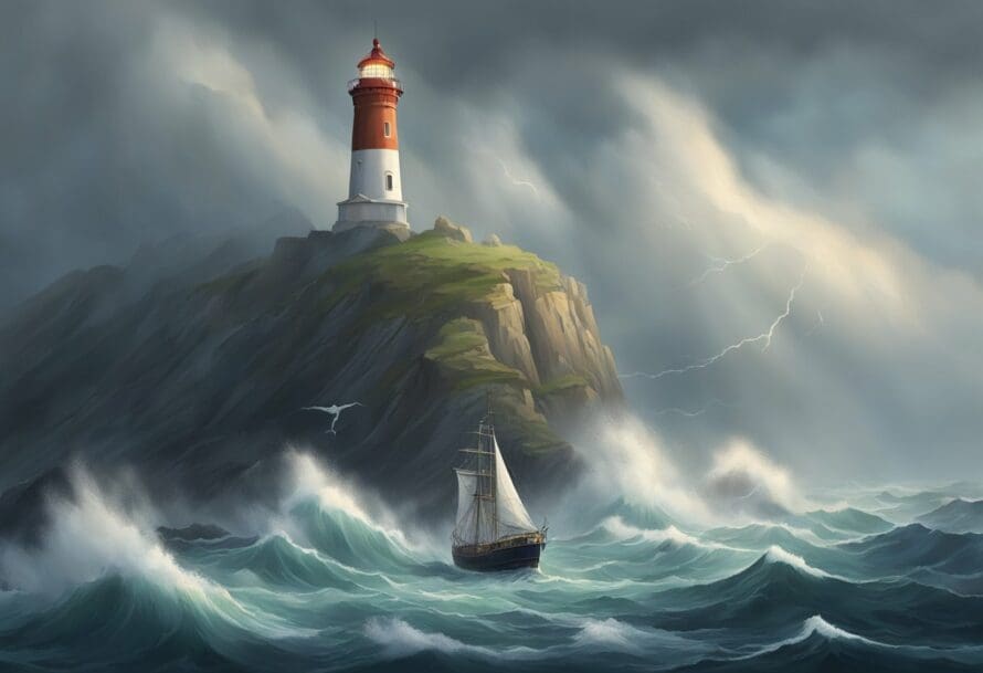 The Lighthouse Mystery: Angles and Bearings to the Rescue - Uncovering ...