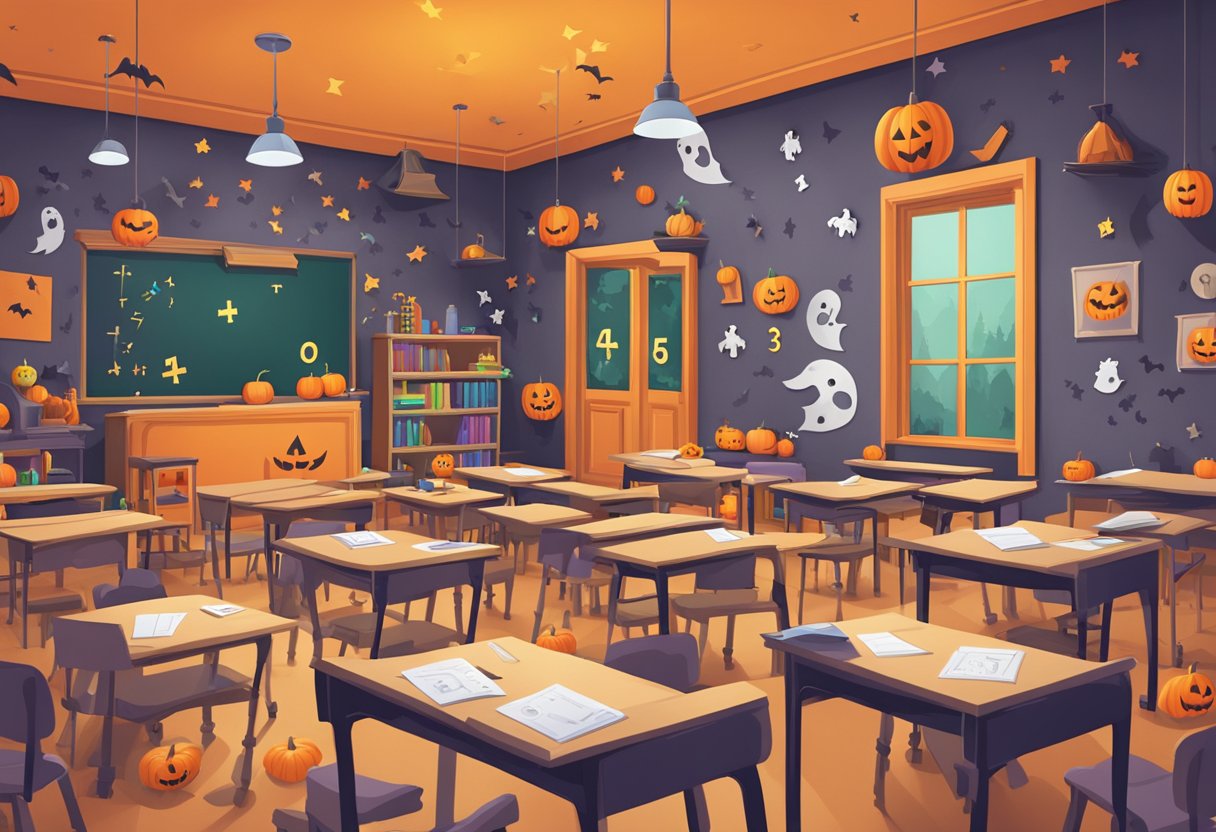 Spooky Sums & Scary Shapes: Engage with Eerie Maths Puzzles for ...