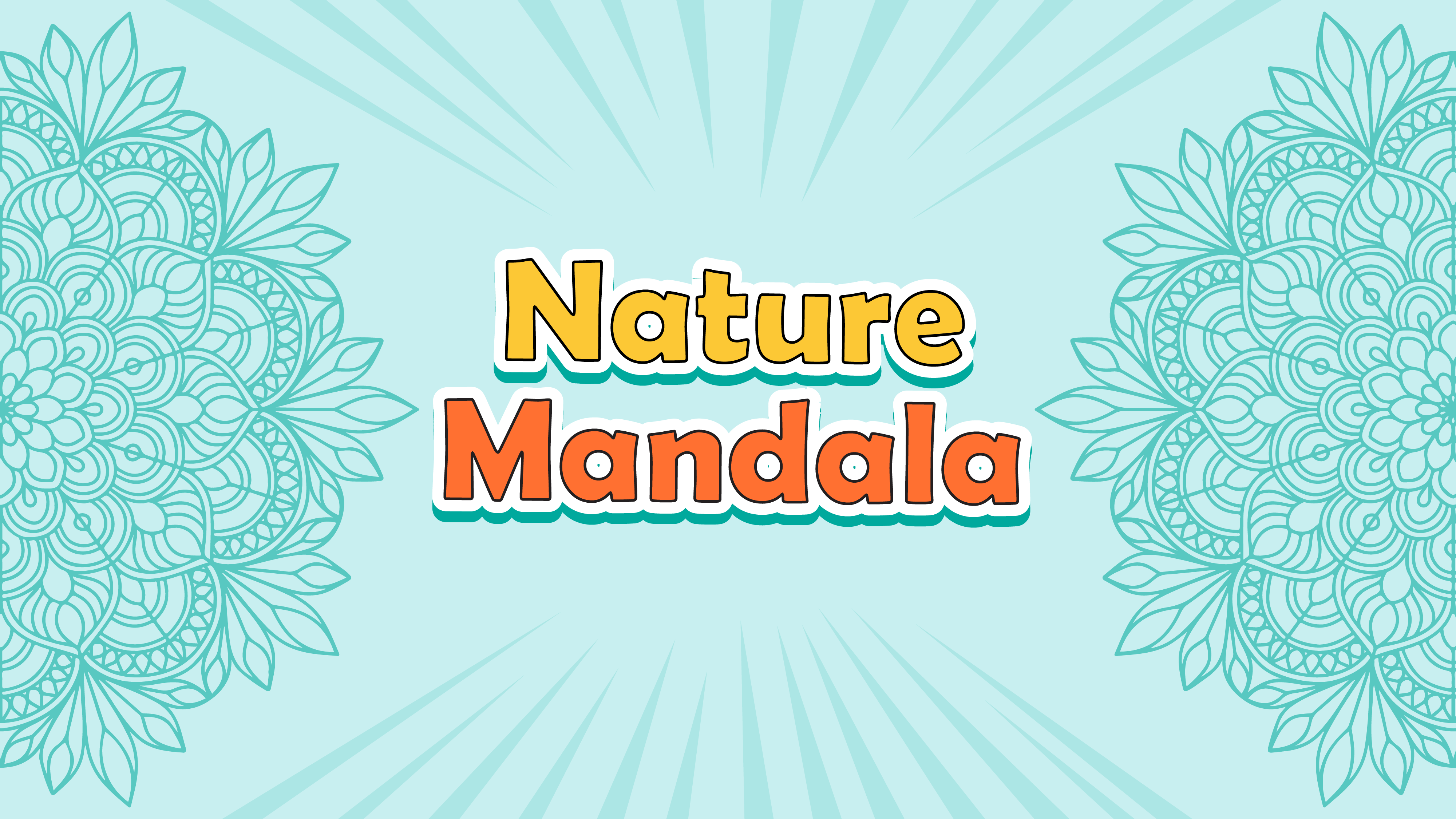 Nature Mandala: Embracing Symmetry in Organic Artistry
