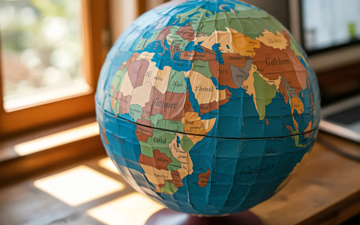 Papier-Mâché Globe: Create Your Own Geographical Masterpiece