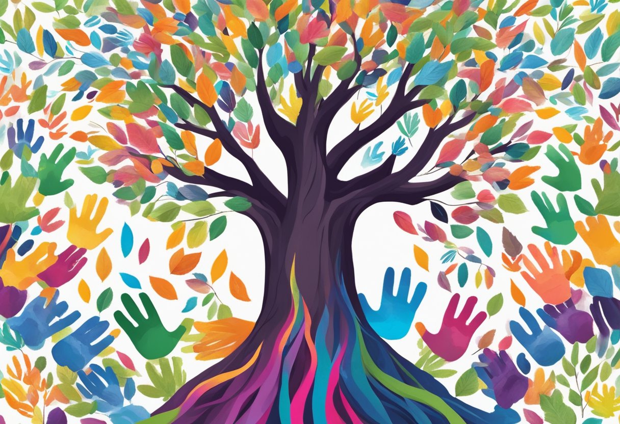Handprint Tree: A Unity in Collaborative Art Projects
