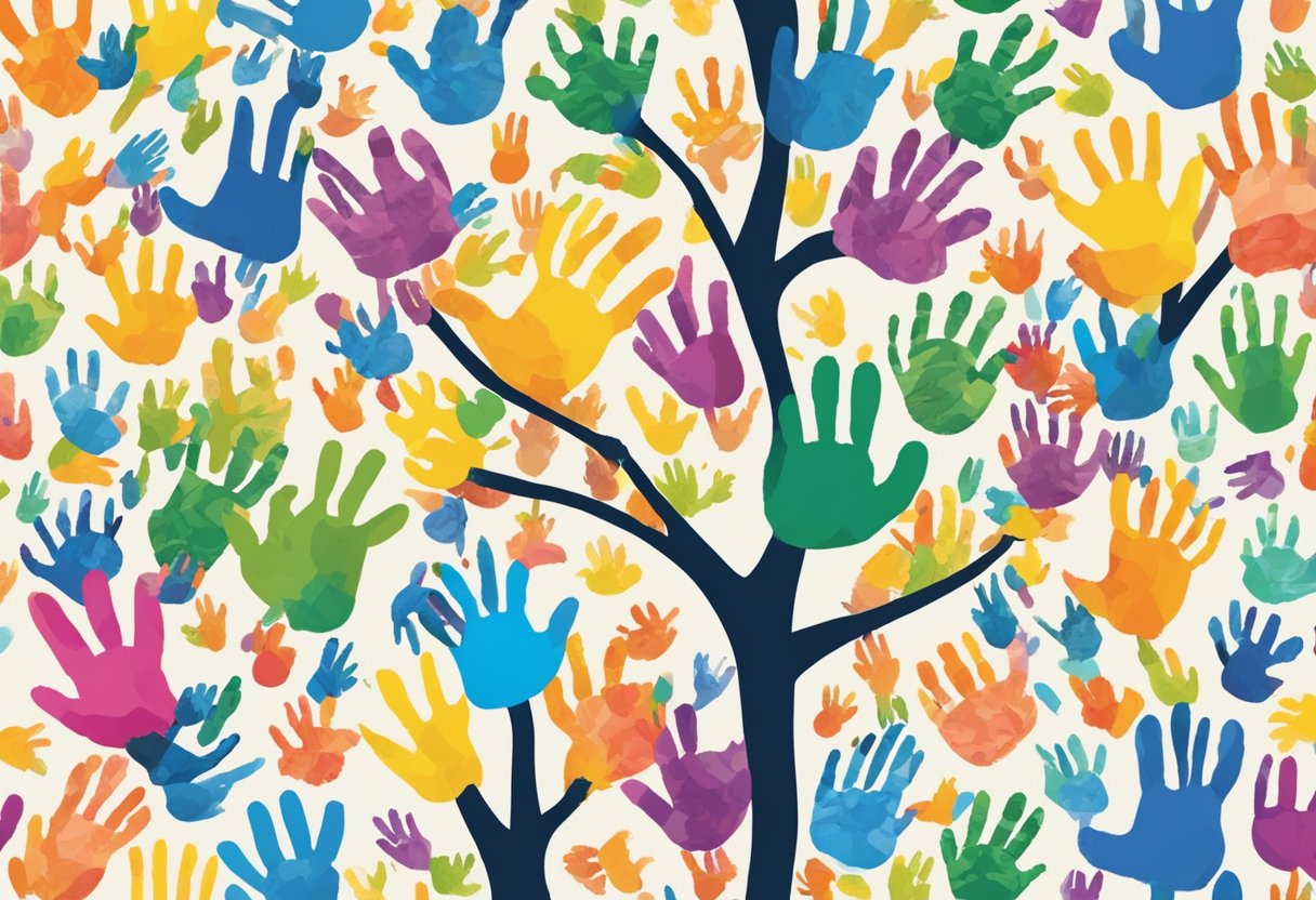 Handprint Tree: A Unity in Collaborative Art Projects