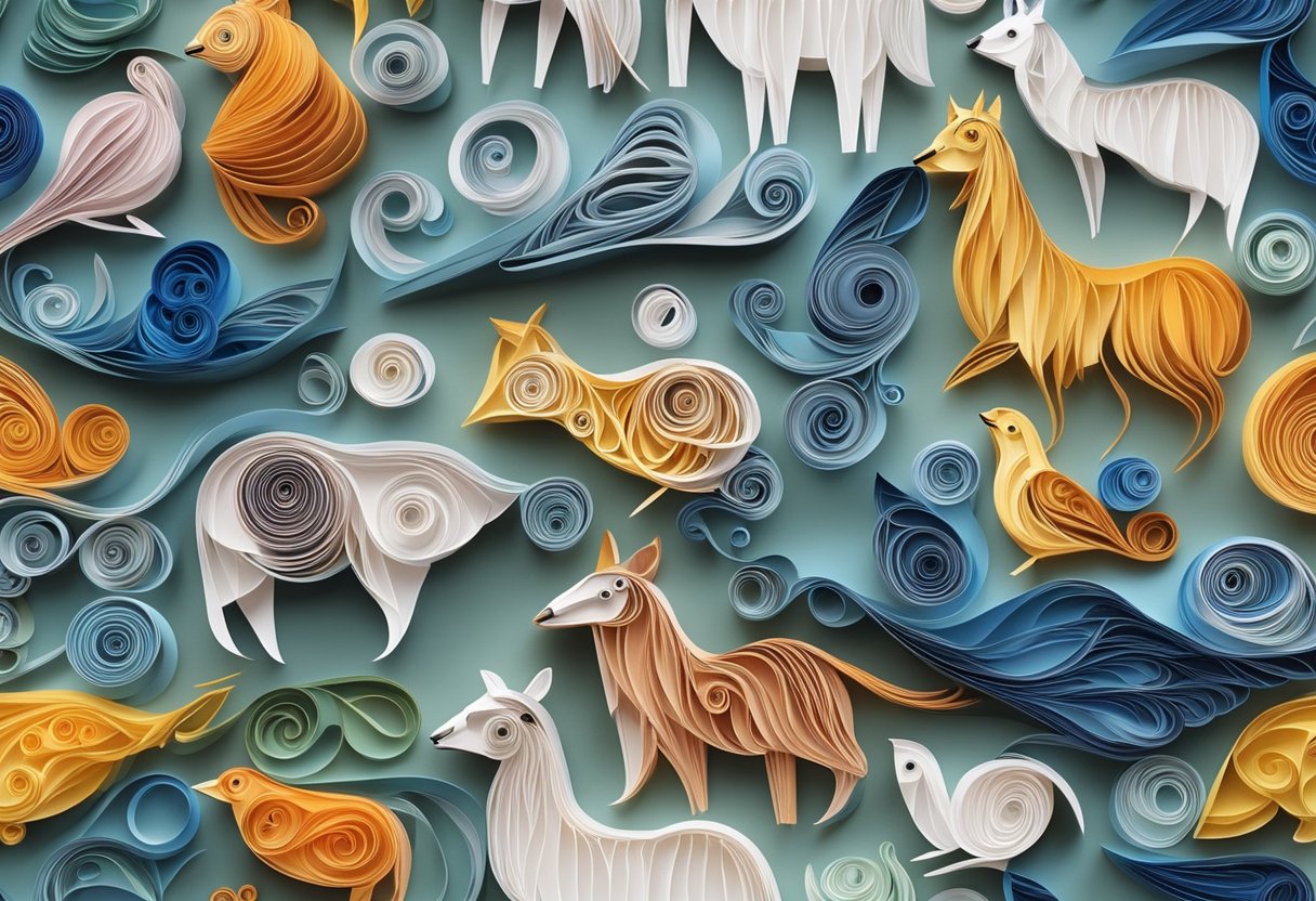 Paper Quilling Animals: Crafting Fun Delicate Fauna