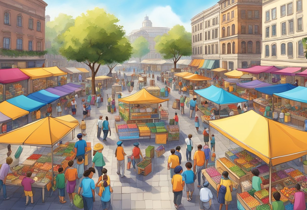 Setting Up a Mini Marketplace: Engaging Kids in Business