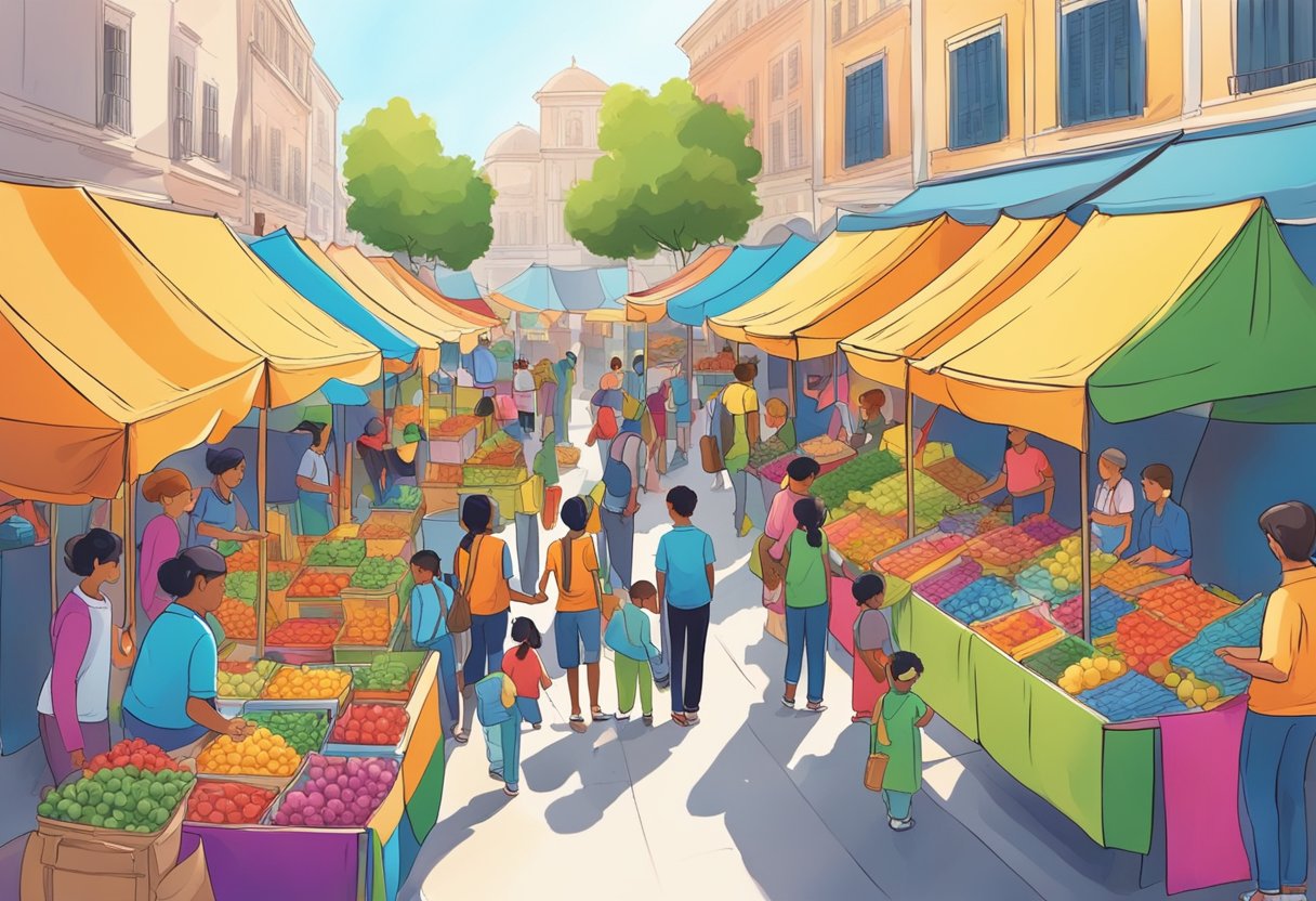 Setting Up a Mini Marketplace: Engaging Kids in Business