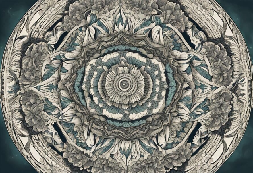 Nature Mandala: Embracing Symmetry in Organic Artistry