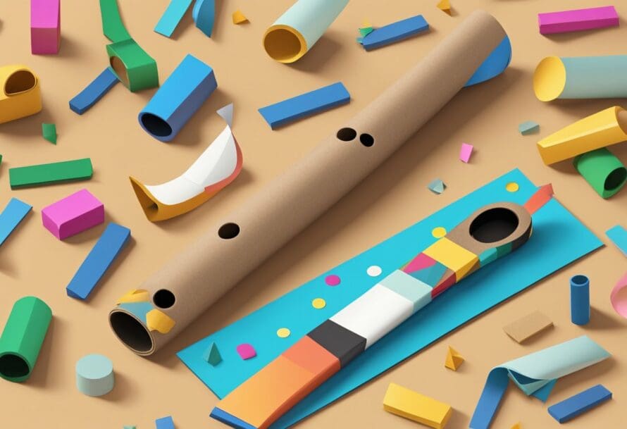Cardboard Tube Kazoos: Crafting Super Simple Instruments