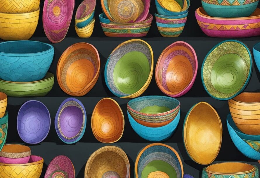 Paper Mache Bowls: Crafting Unique Artistic Home Accessories