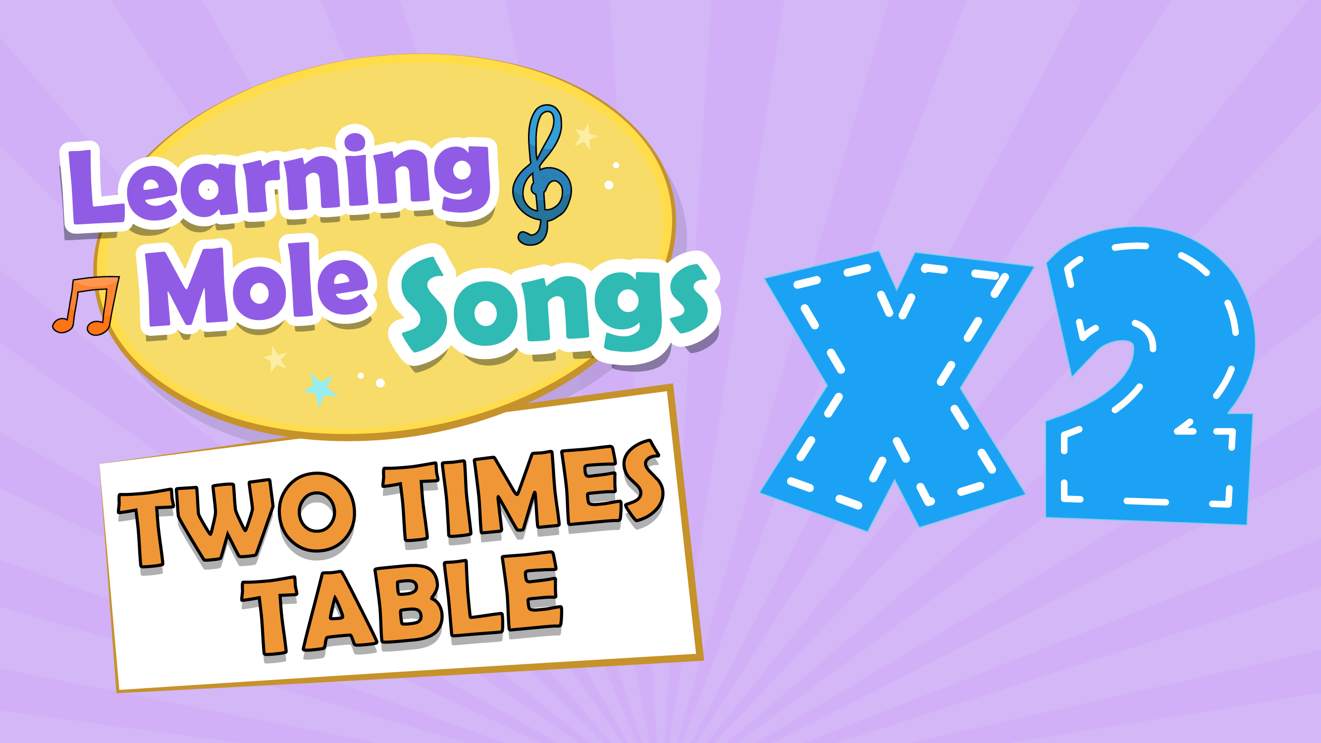Two Times Table Song - LearningMole