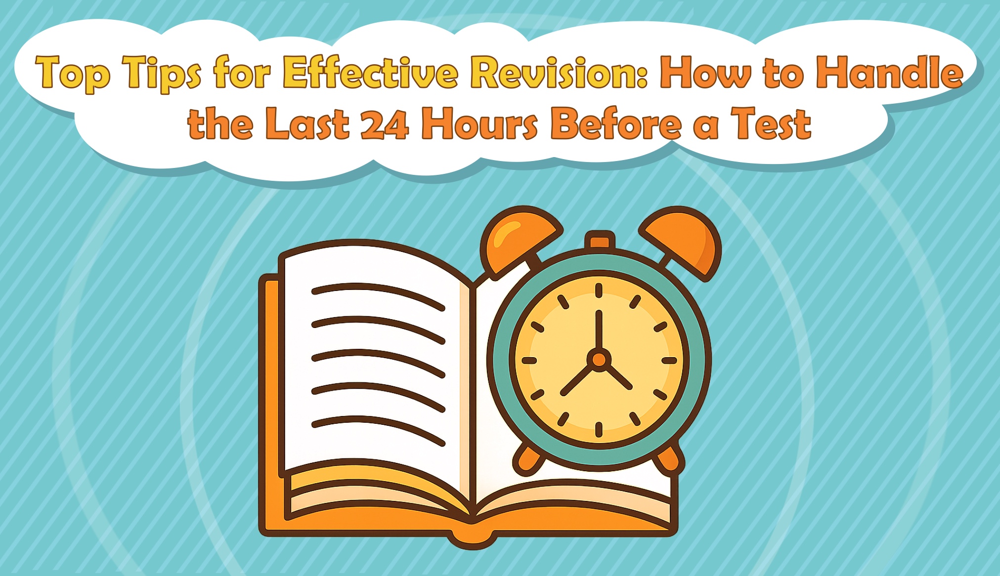 Tips for Effective Revision: The Last 24 Hours Before a Test