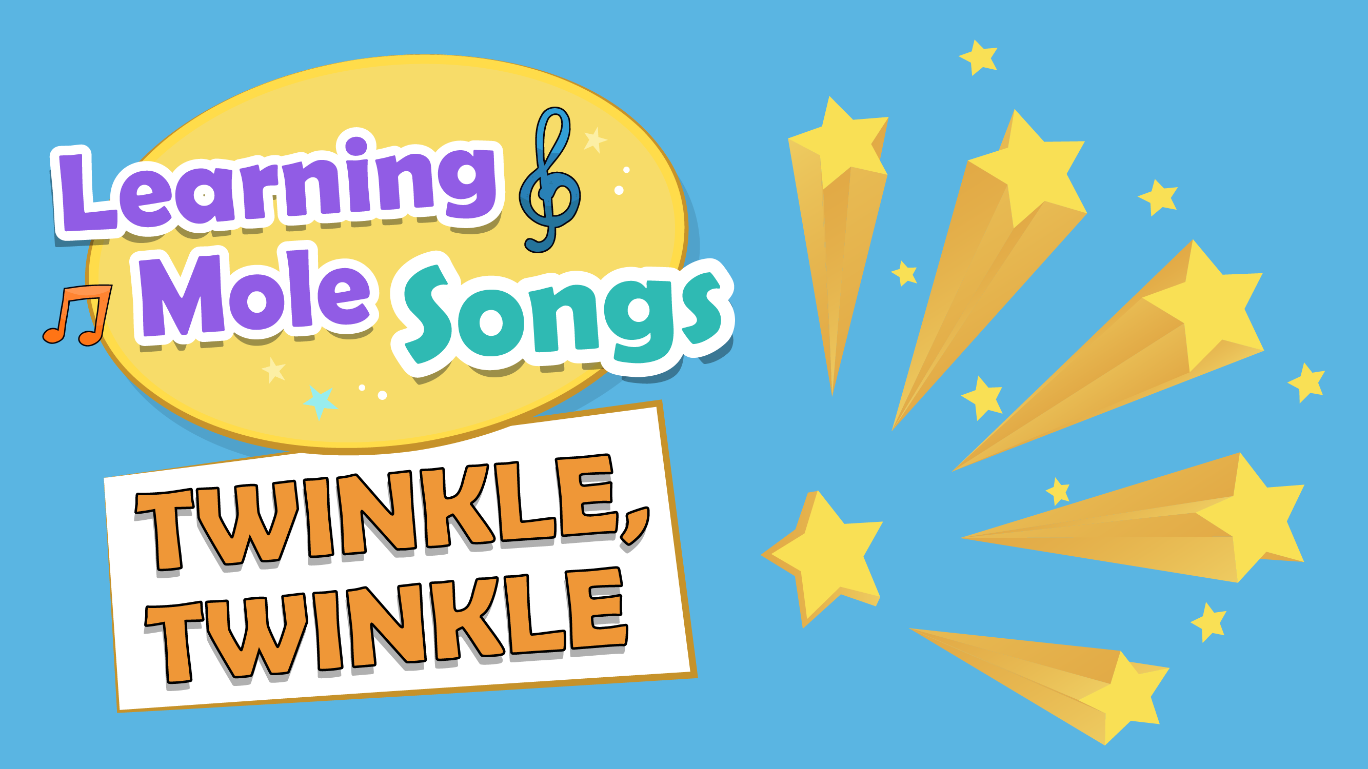 Twinkle Twinkle Song - LearningMole