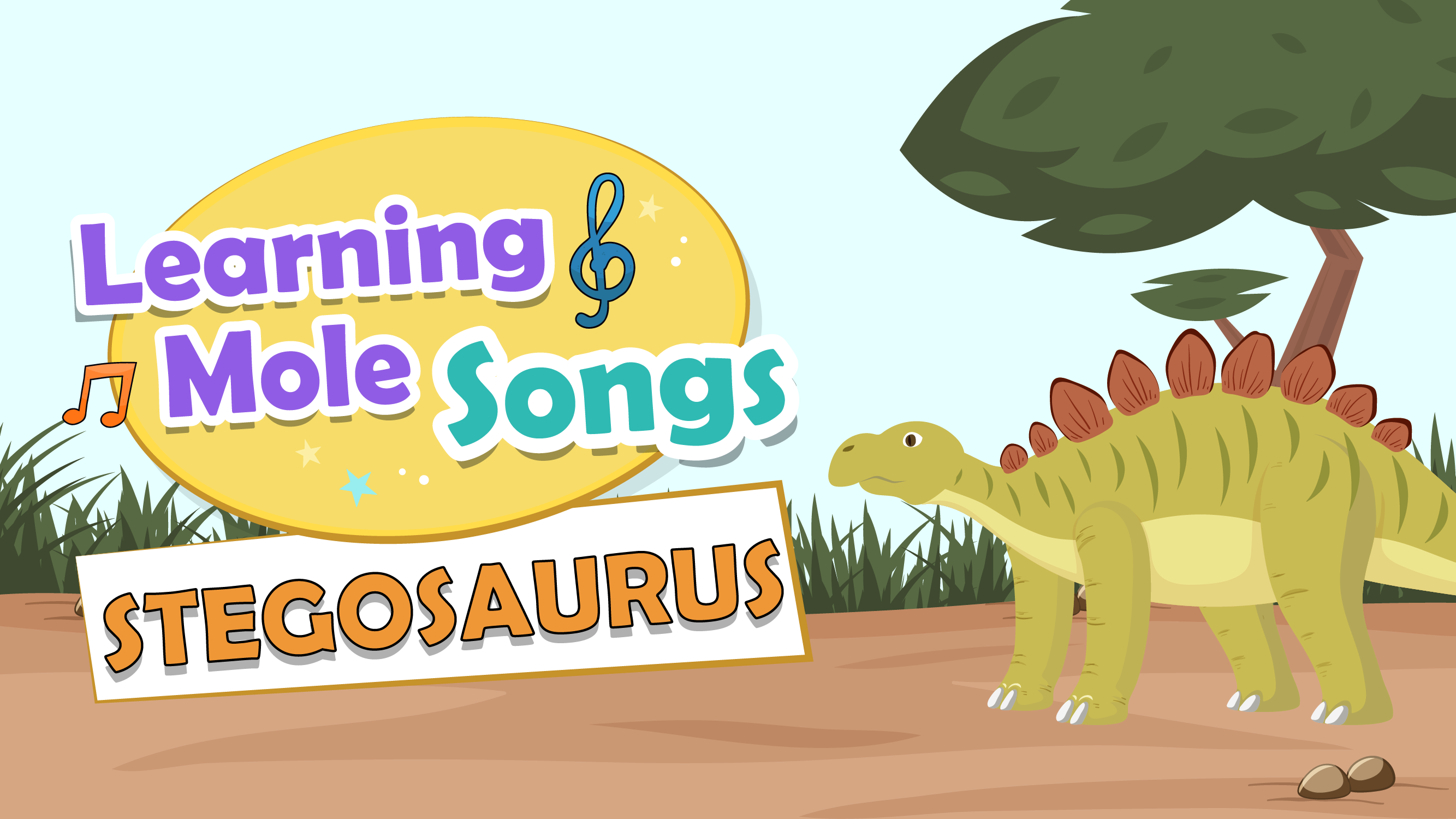Stegosaurus Song - LearningMole