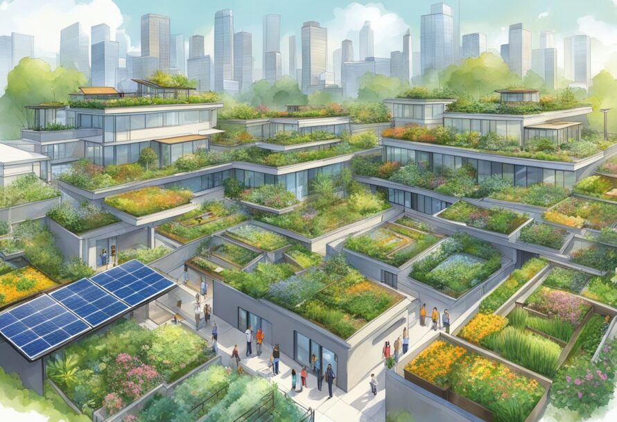 Green Roof Gardens: Crafting Eco-Friendly Havens in Urban Landscapes ...