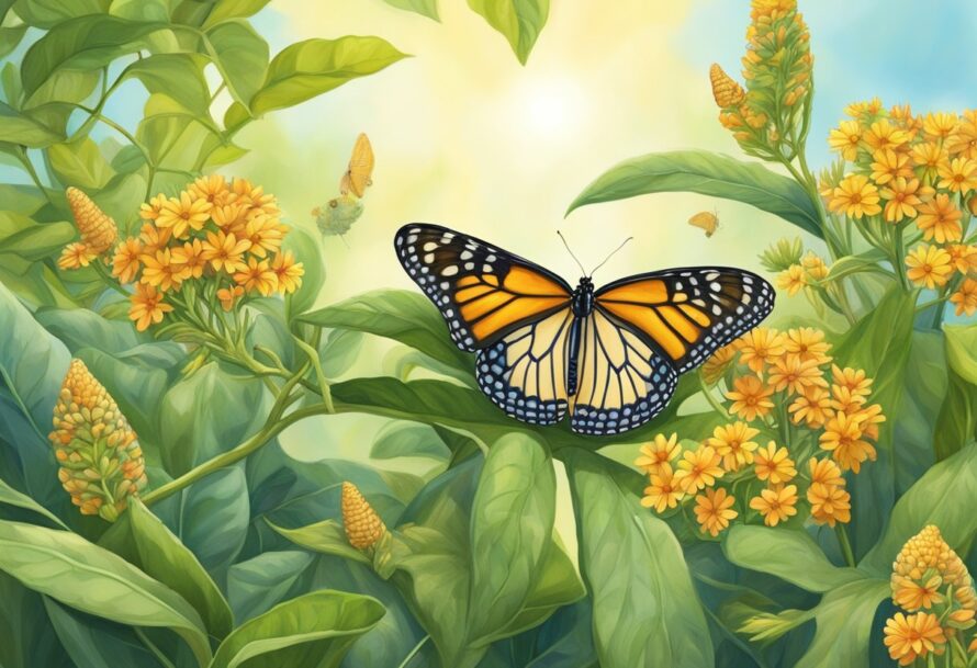 Backyard Butterfly Garden: A Close Look at Metamorphosis and Life Cycles - LearningMole