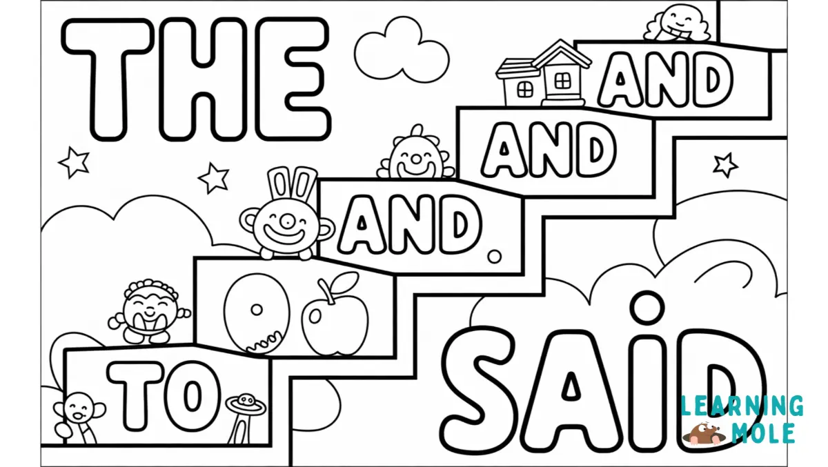 Sight Words Progression Chart: Tracking Literacy Milestones