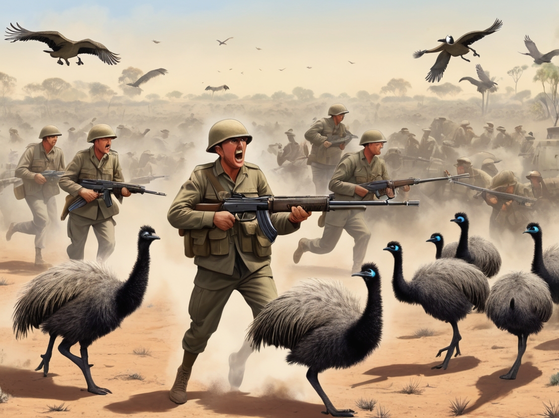 The Emu War: A Military Operation to Manage Nuisance Wildlife ...