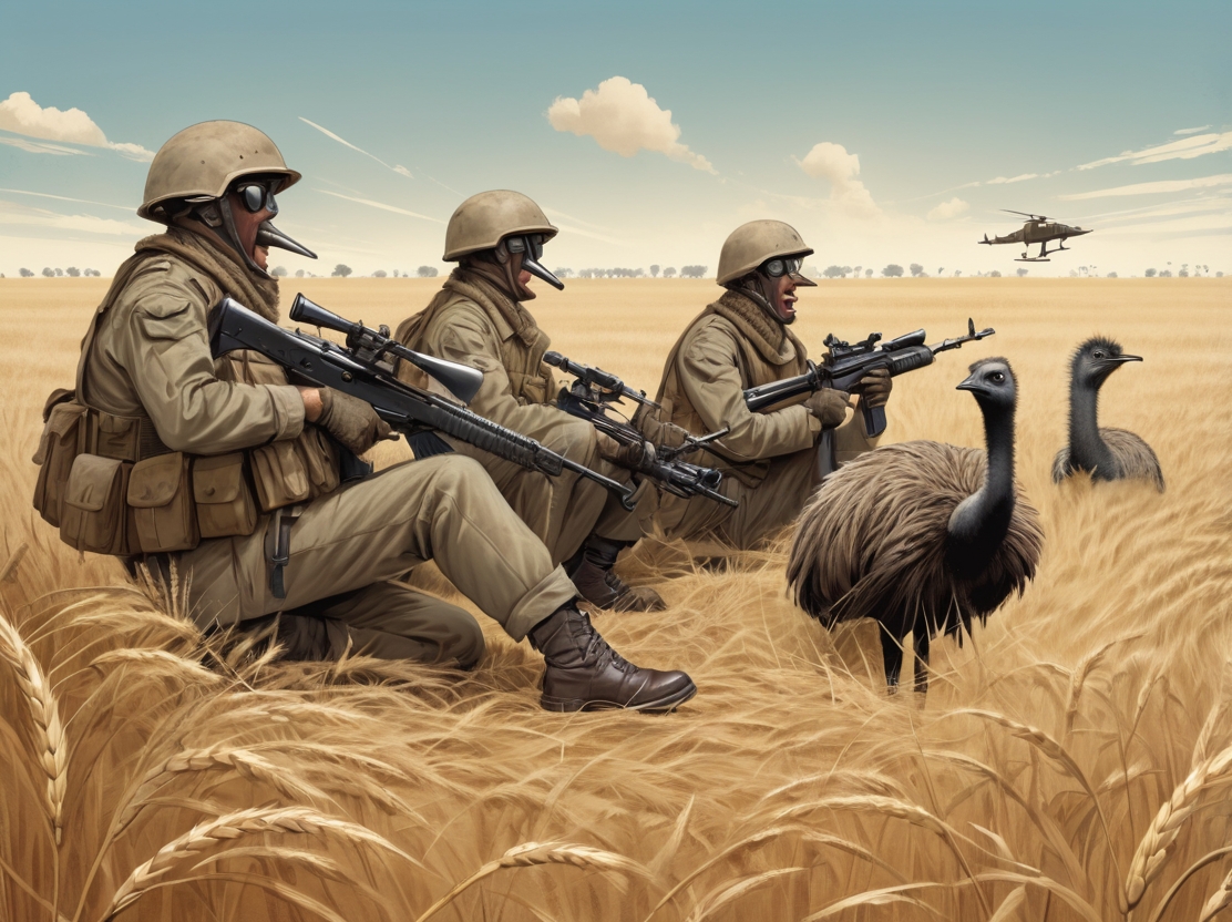 The Emu War: A Military Operation to Manage Nuisance Wildlife ...