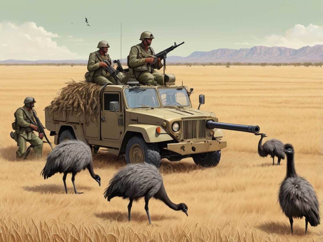 The Emu War: A Military Operation to Manage Nuisance Wildlife ...