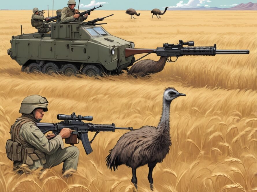 The Emu War: A Military Operation to Manage Nuisance Wildlife ...