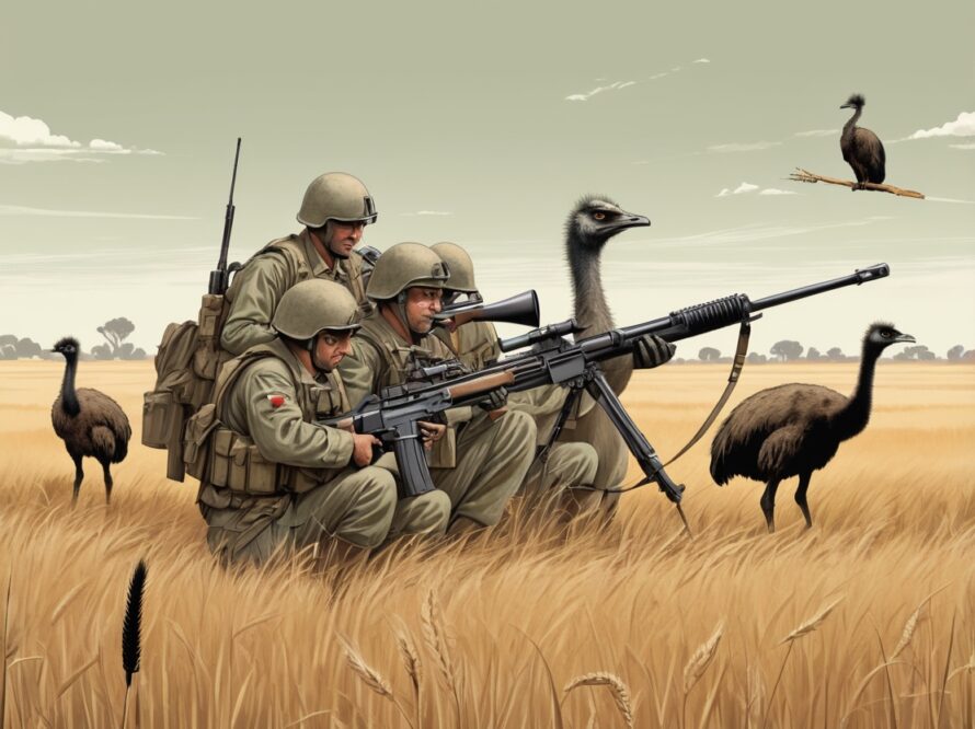 The Emu War: A Military Operation to Manage Nuisance Wildlife ...