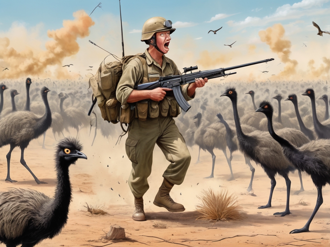 The Emu War: A Military Operation to Manage Nuisance Wildlife ...
