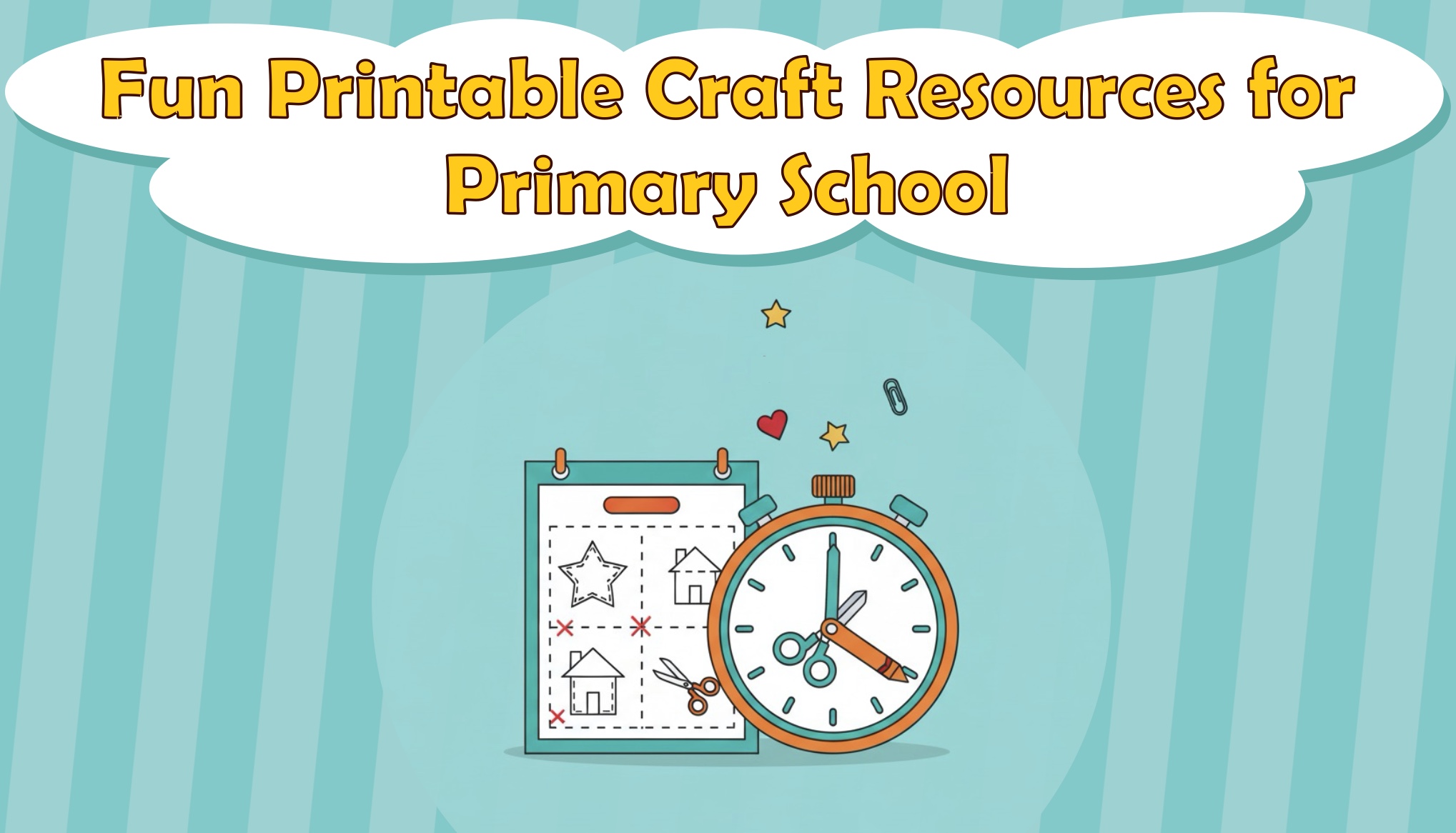 Fun Printable Craft Resources for Primary School - LearningMole