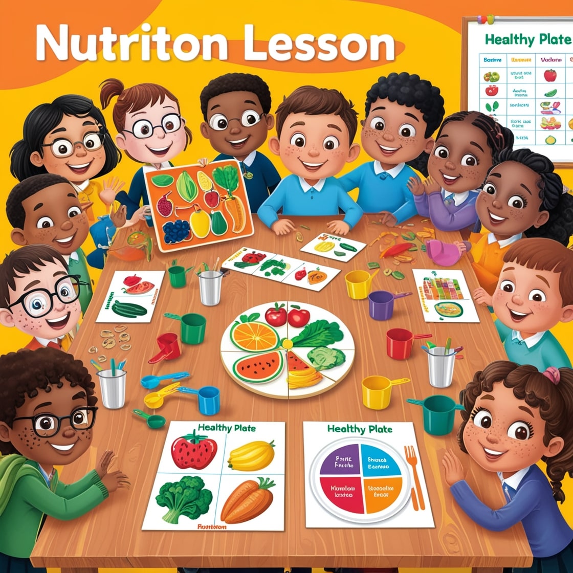 Primary Education Nutrition Teaching Resources: Fun Tools for Healthy ...