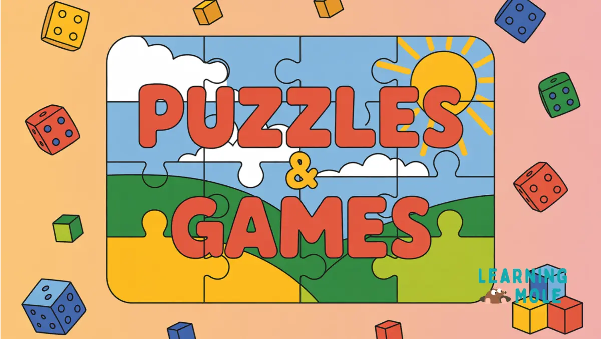 Puzzles and Games for Primary Students: Fun Activities