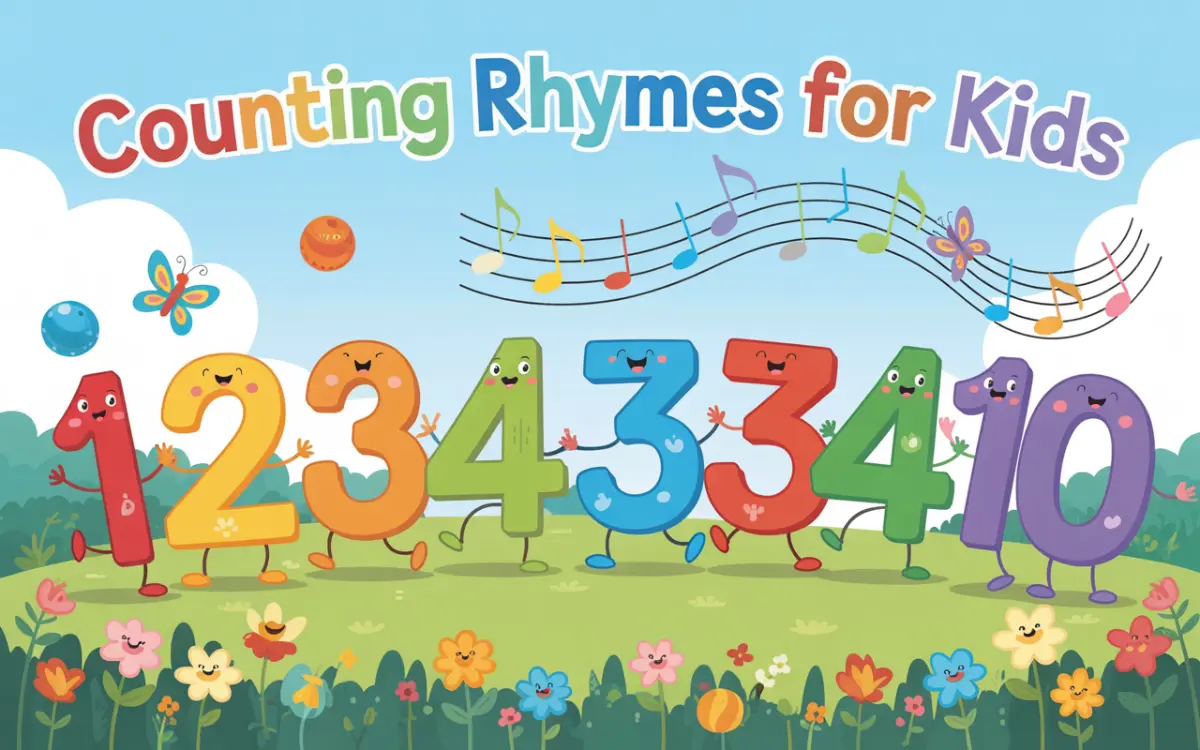 6 Counting Rhymes for Kids: Boosting Early Numeracy