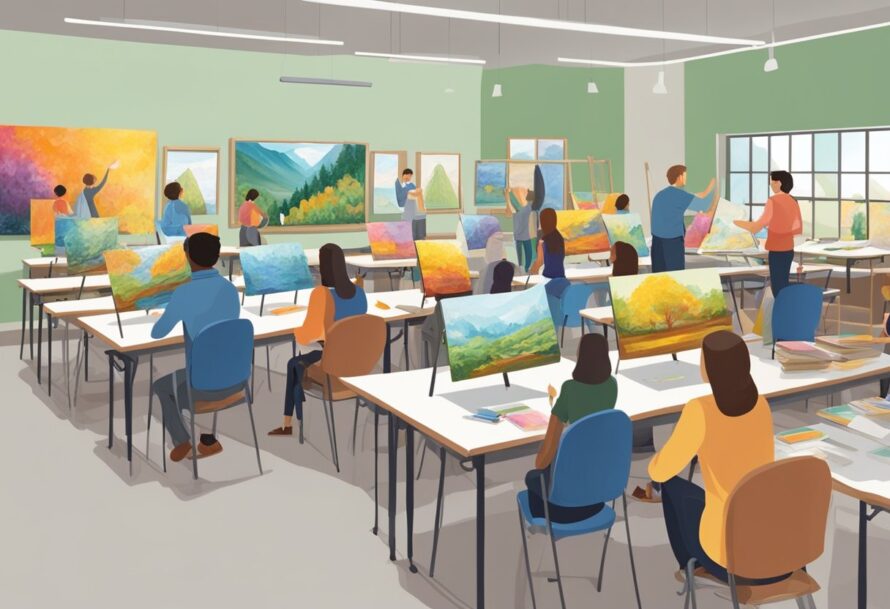 Painting Techniques for Upper Primary Classes: Creative Potential in ...